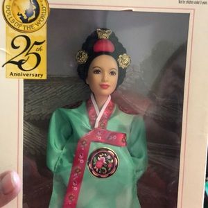 Mattel | Toys | Barbie 25 Th Anniversary Doll Of The World | Poshmark